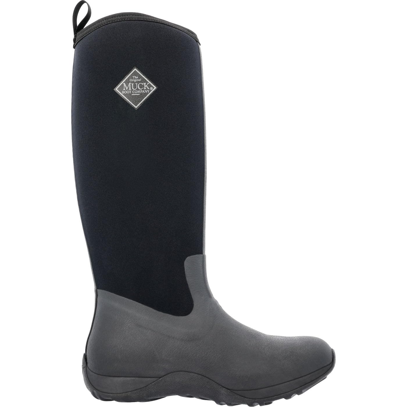Muck Boot Muck Arctic Adventure Tall Rubber Women's Winter Boots, 10 M US, Black/Black