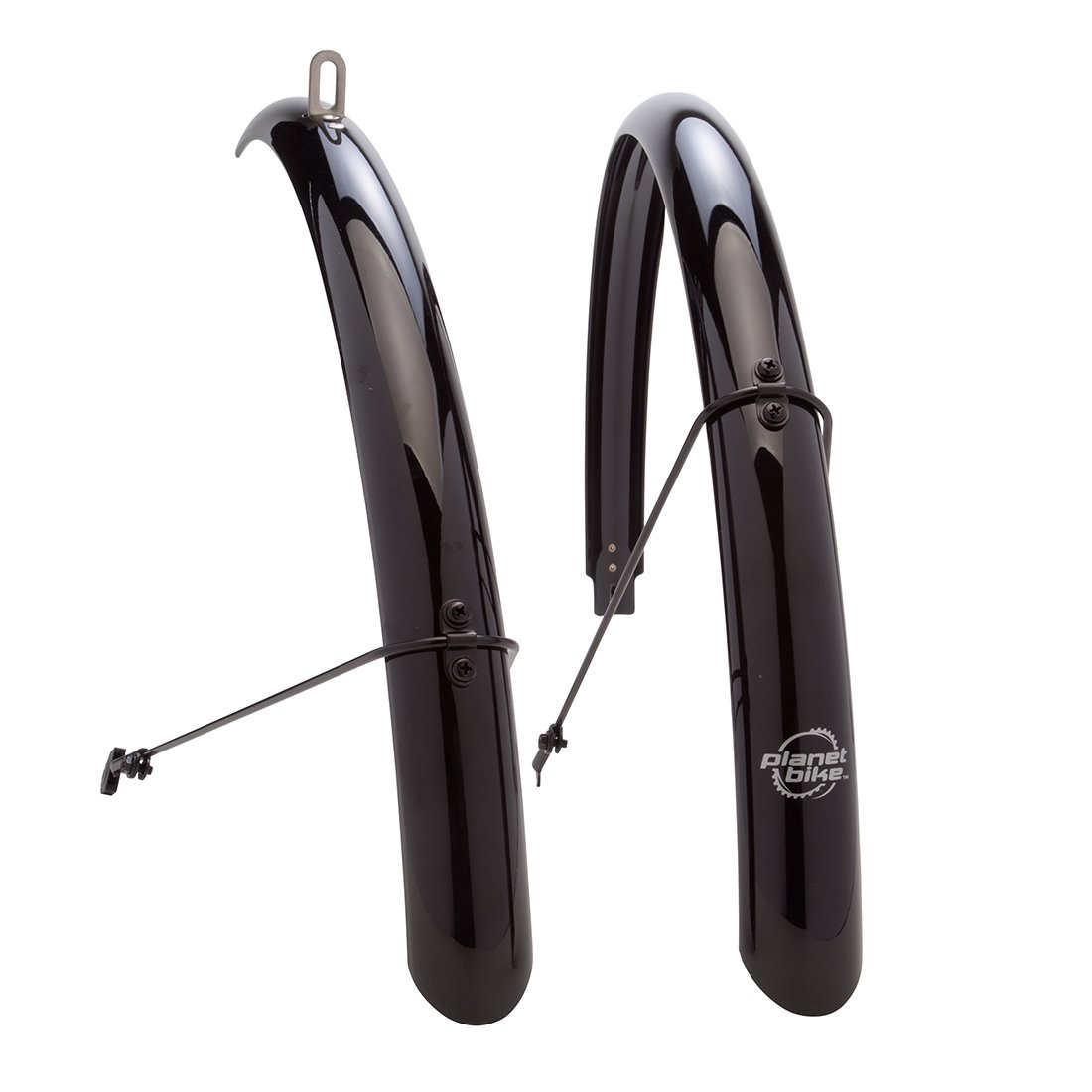 Planet Bike Full bike fenders - 700c x 45mm, Black- Fits Up to 35mm Wide Tires