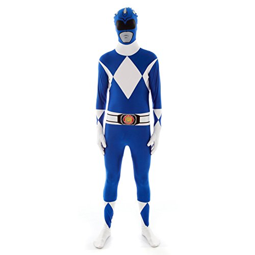 Morphsuits Men's Power Rangers, Blue, XX-Large