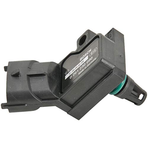 BOSCH 0261230090 Original Equipment Boost Pressure/Manifold Absolute Pressure (MAP) Sensor - Compatible with Select Volvo C70, S40, S60, S80, V50, V70, XC70, XC90