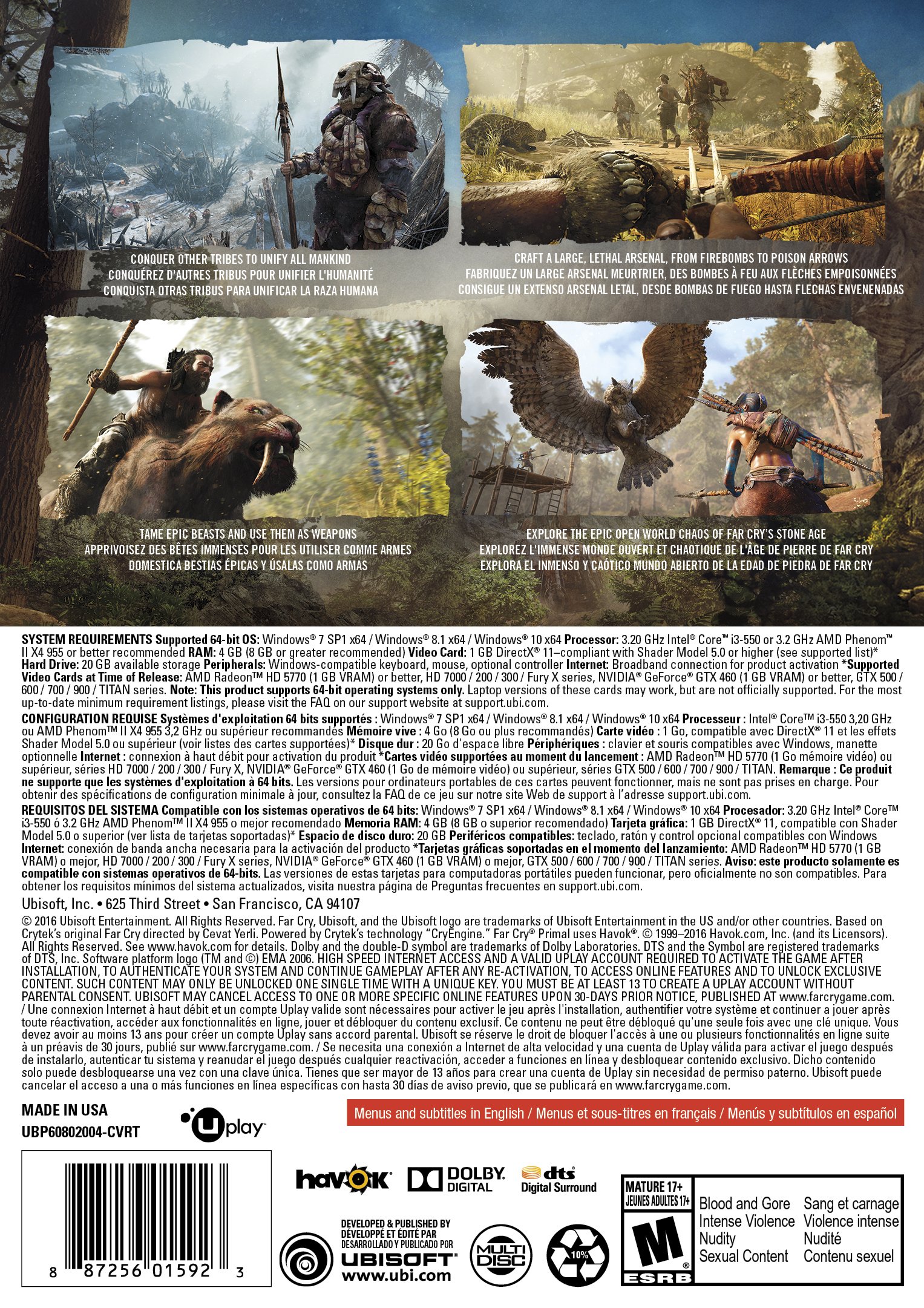 Far Cry Primal - PC Standard Edition