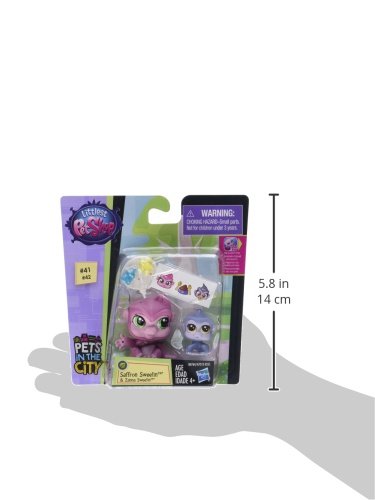Littlest Pet Shop Pet Pawsabilities Saffron Sweetin & Zanna Sweetin