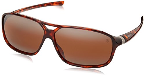 Tag Heuer 66 6044 211 651003 Rectangular Sunglasses, Tortoise Brown, 65 mm