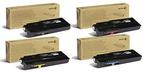 Xerox VersaLink C400/C405 Color + Black Standard Capacity Toner Cartridge Multi-Pack (2,500 Pages) - 106R03500, 106R03501