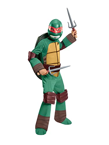 Rubie's Teenage Mutant Ninja Turtles Deluxe Raphael Costume, Medium