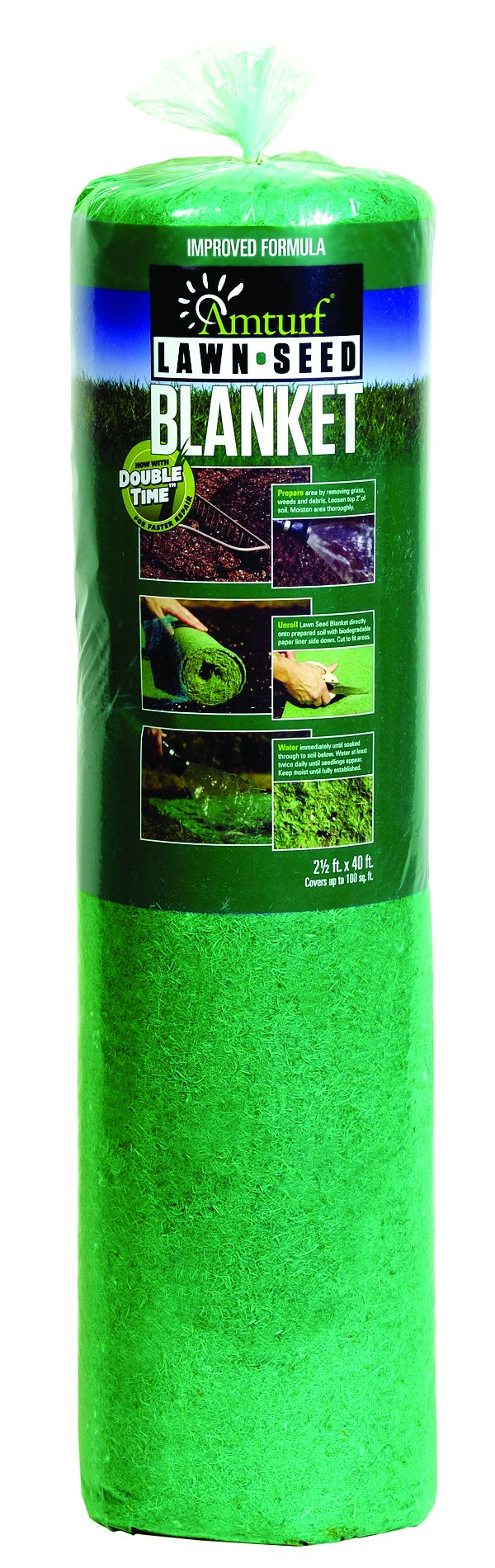 Amturf 25260 Sun and Shade Mix Central States/Northern Lawn Seed Blanket