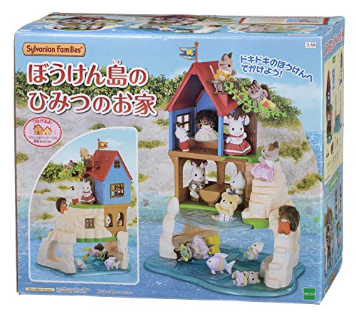 Epoch House of secret Sylvanian Families Seaside series Adventure Island