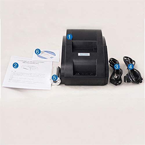 N/A 58mm Thermal Printer Take-Out Pos Printers Cashier Small Ticket Machine Catering for Cashier Super Market