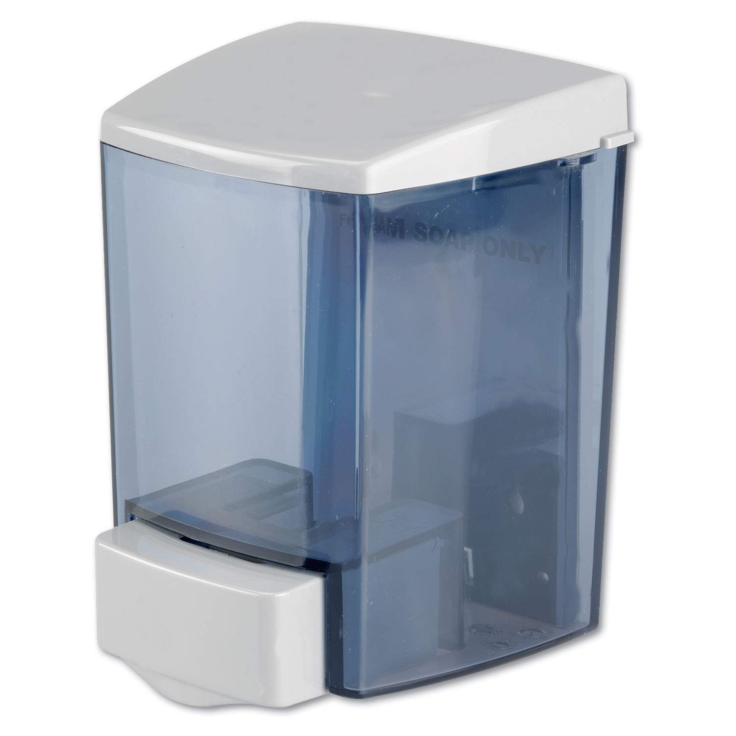 Impact 9336 Encore Bulk Foam Soap Dispenser, 30 oz, 4.5-Inch x 4-Inch x 6.25-Inch, Gray/Clear