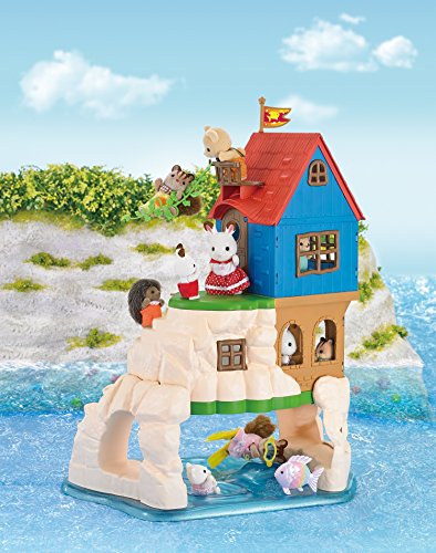Epoch House of secret Sylvanian Families Seaside series Adventure Island