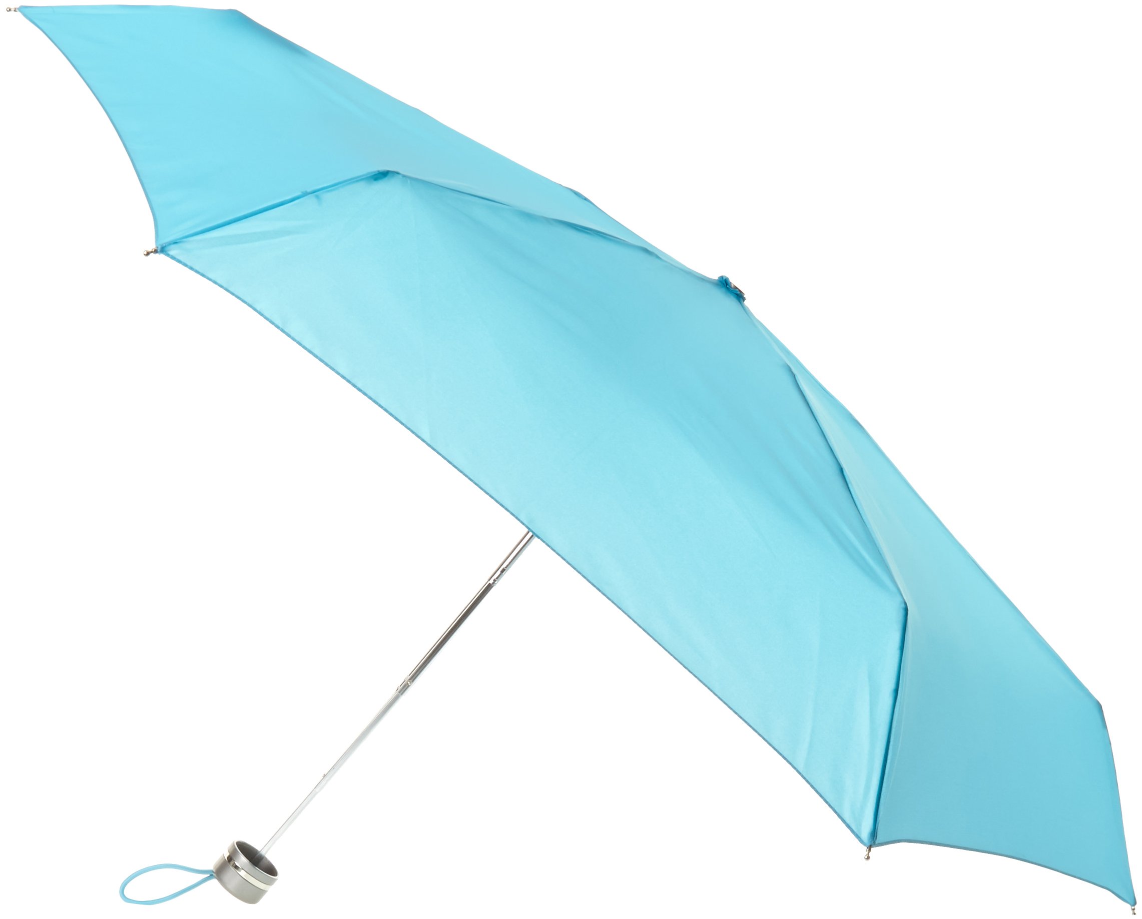 totes Classics Micro Manual Compact Umbrella, Blue, One Size