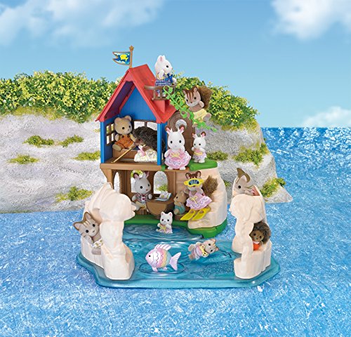 Epoch House of secret Sylvanian Families Seaside series Adventure Island