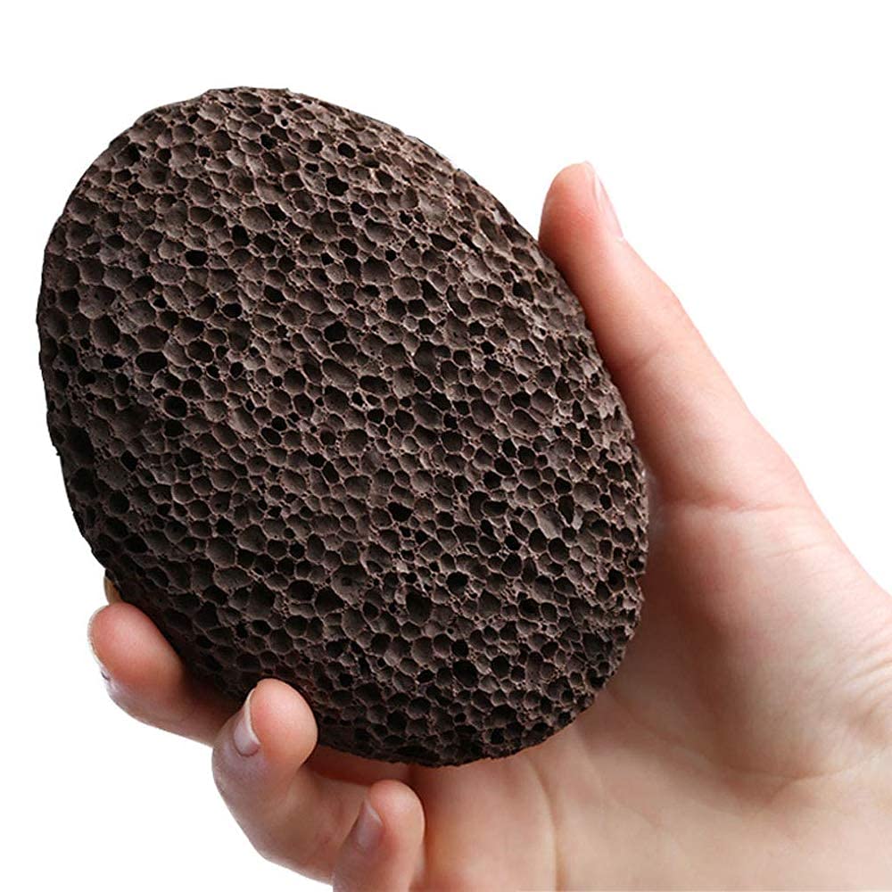 Premium Natural Pumice Stone for Feet – Callus Remover & Exfoliator for Soft, Smooth Skin – Foot Scrubber for Shower Home Spa – Pedicure Tool for Cracked Heels, Dry Skin & Dead Skin Removal