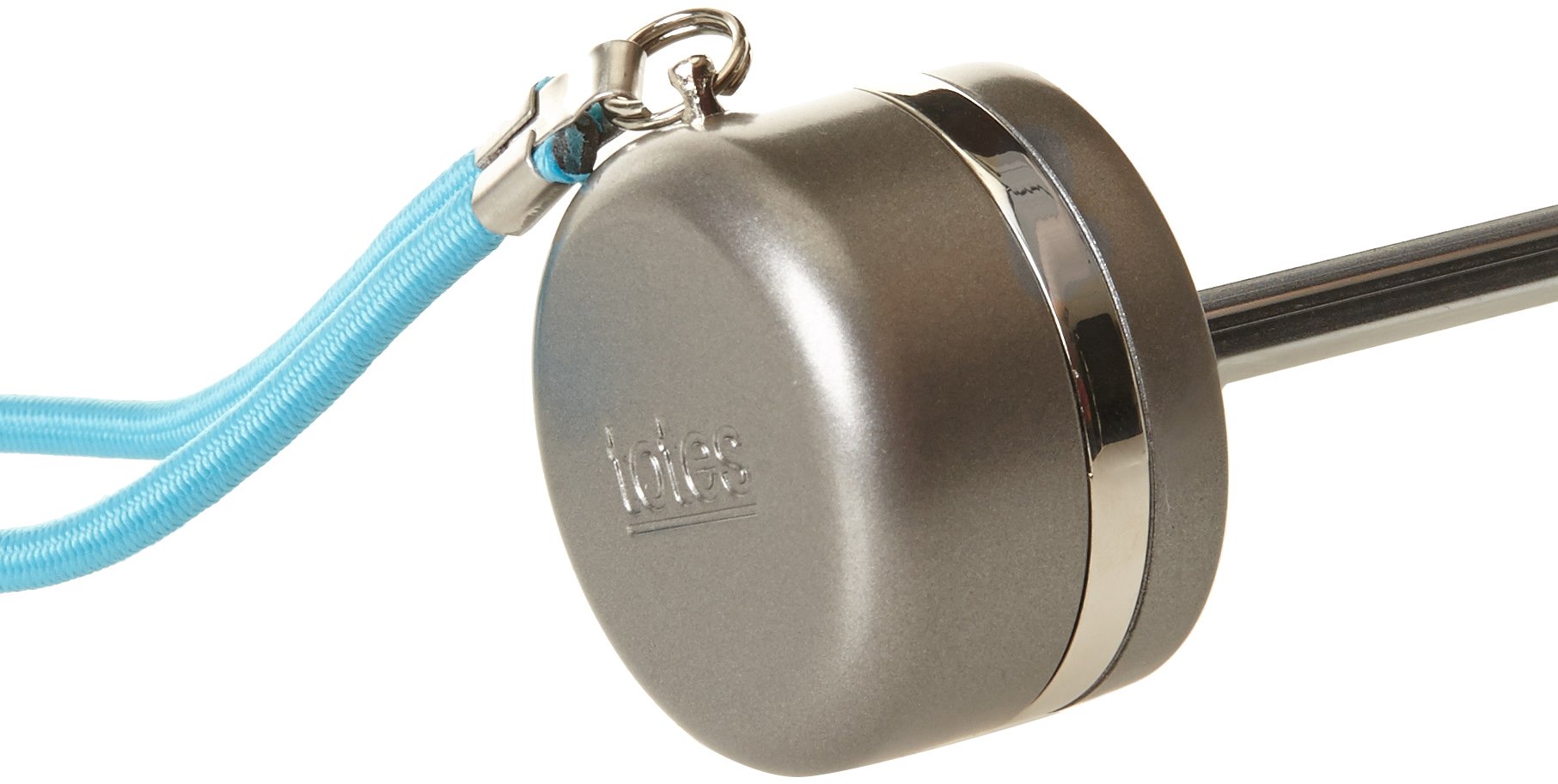 totes Classics Micro Manual Compact Umbrella, Blue, One Size