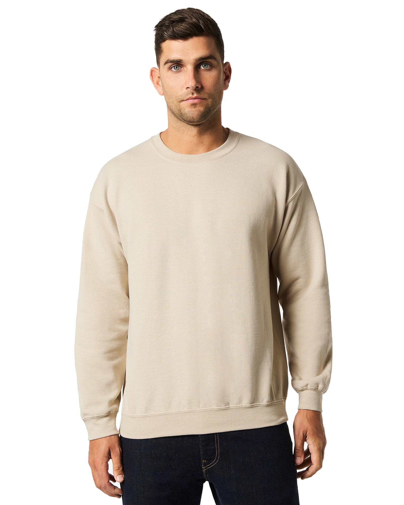 Gildan Men's Heavy Blend Crewneck Sweatshirt - X-Large - Sand