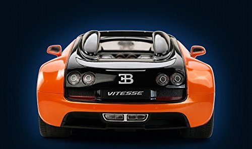 Radio Remote Control 1/14 Bugatti Veyron 16.4 Grand Sport Vitesse Licensed RC Model Car (White/Blue)