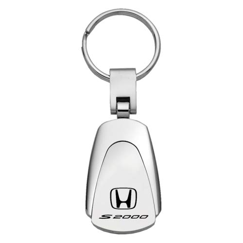 Au-TOMOTIVE GOLD Metal Tear Drop Key Chain for Honda S2000 (Chrome)
