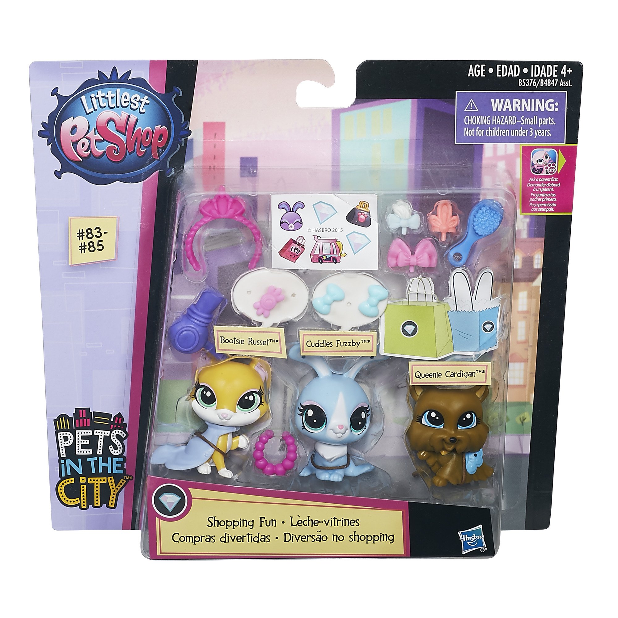 Littlest Pet Shop Pets And Fashions Shopping Doll