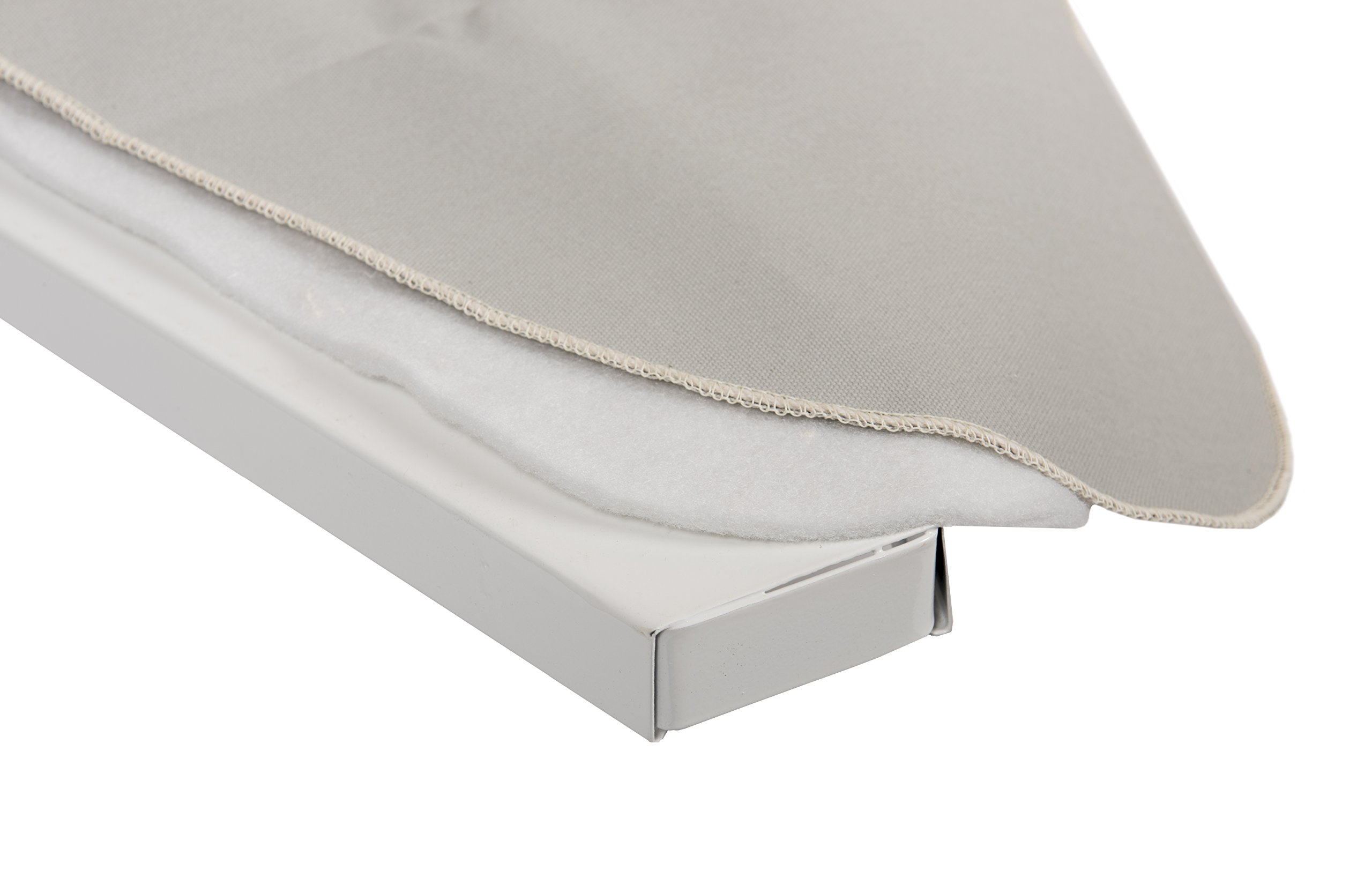 Handi-Press Iron-A-Way Ironing Board Replacement Cover and Pad, Cool Grey