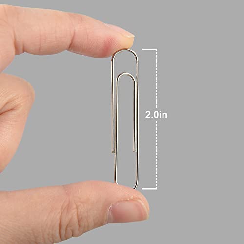 Binder Clips Paper Clips, EHME 340pcs Metal Office Clips Set with Paper Clamps Paperclips for Office and School Supplies, Assorted Large, Medium, Small Sizes