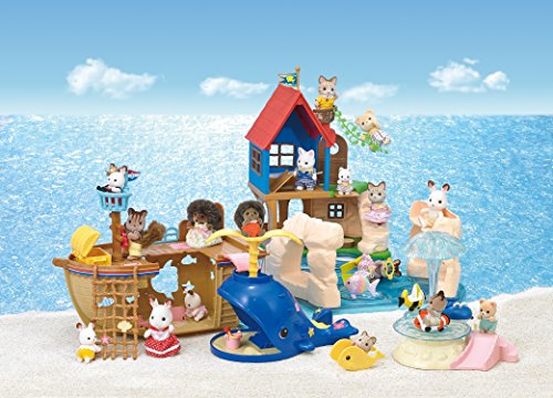 Epoch House of secret Sylvanian Families Seaside series Adventure Island