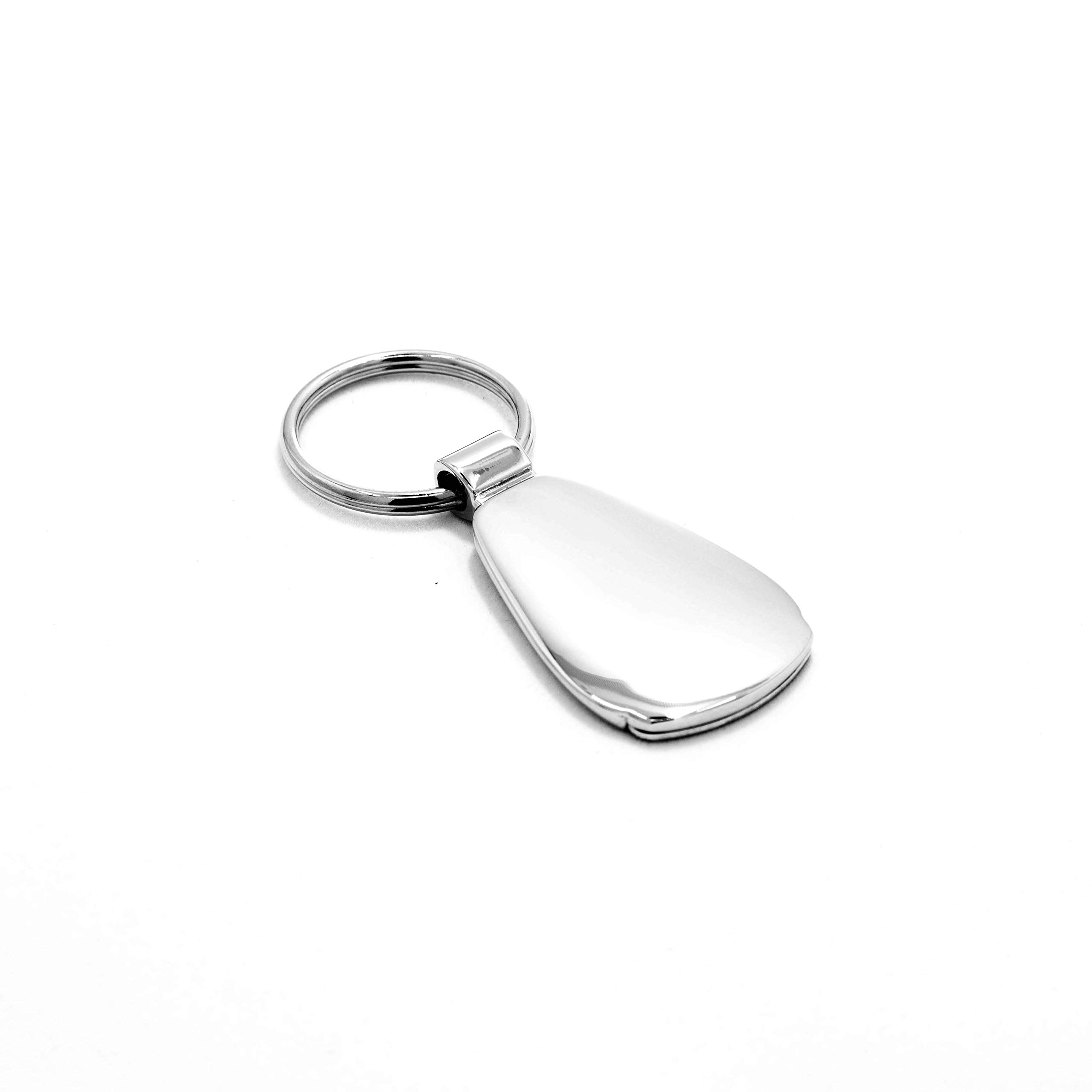 Au-TOMOTIVE GOLD Tear Drop Key Chain for Honda Pilot (Blue)