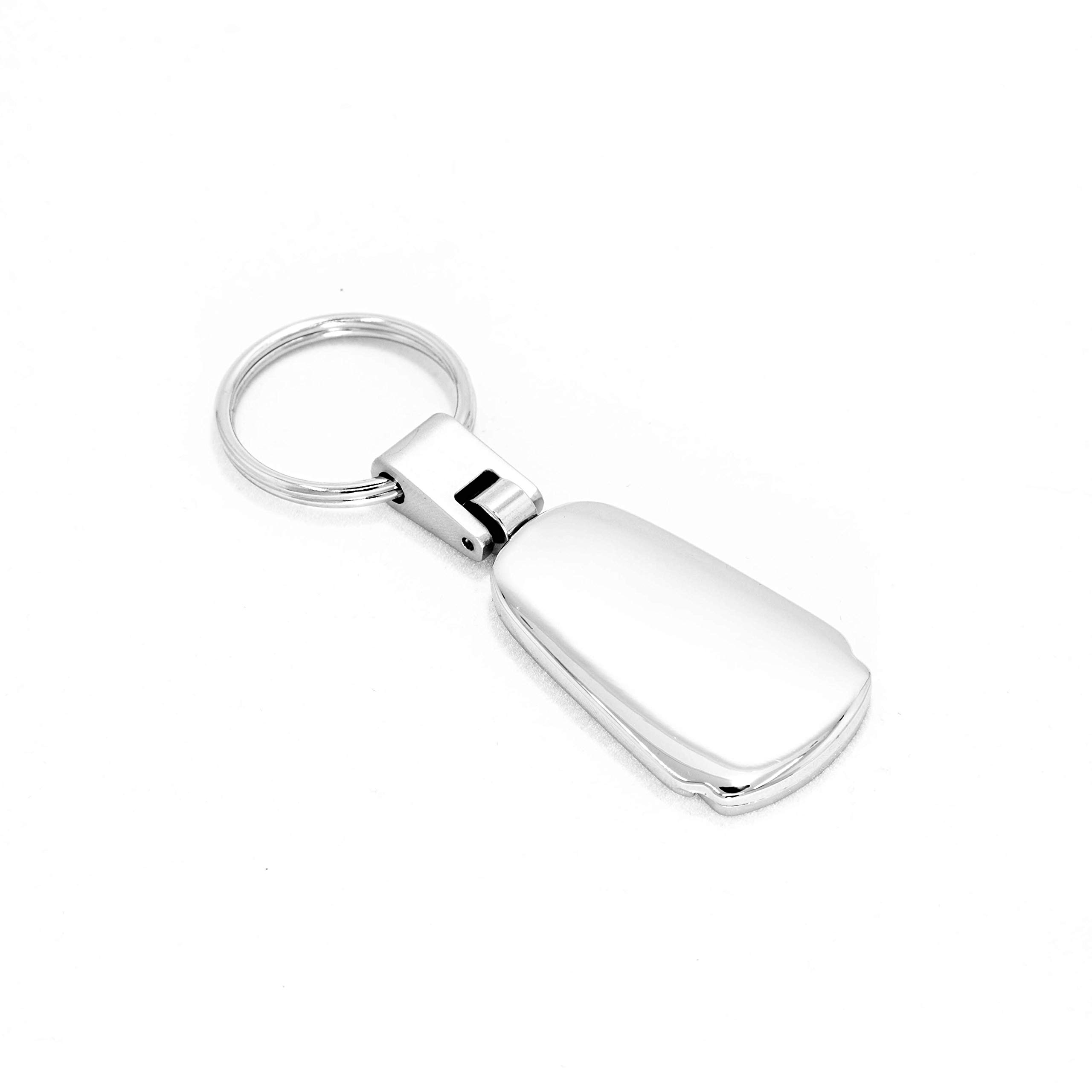Au-TOMOTIVE GOLD Metal Tear Drop Key Chain for Honda S2000 (Chrome)