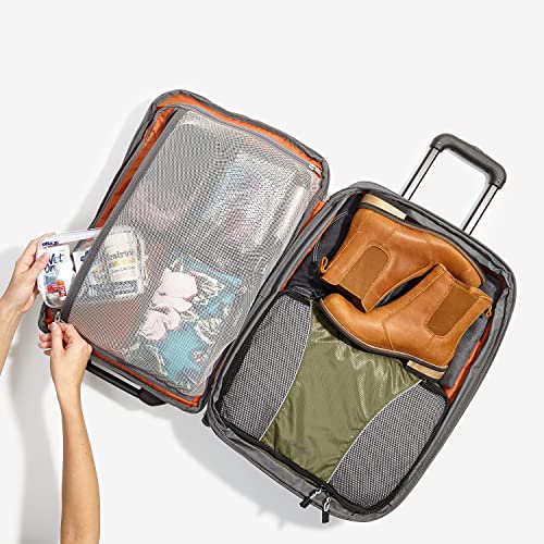 ebags ebags Mother Lode 21 Inches Carry-On Rolling Duffel - Luggage (Heathered Graphite)