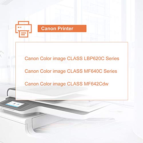 MYTONER Compatible Toner Cartridge 054 Replacement for Canon 054 054H CRG-054 Tone Set for Color Image Class MF644Cdw MF642Cdw MF640C LBP622Cdw LBP620 Printer Ink (Black,Cyan,Magenta,Yellow, 4-Pack)