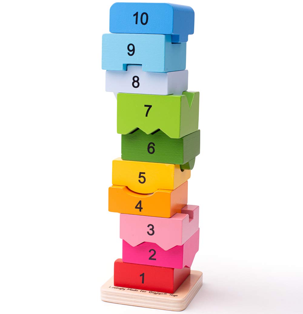 Bigjigs Toys Number Tower