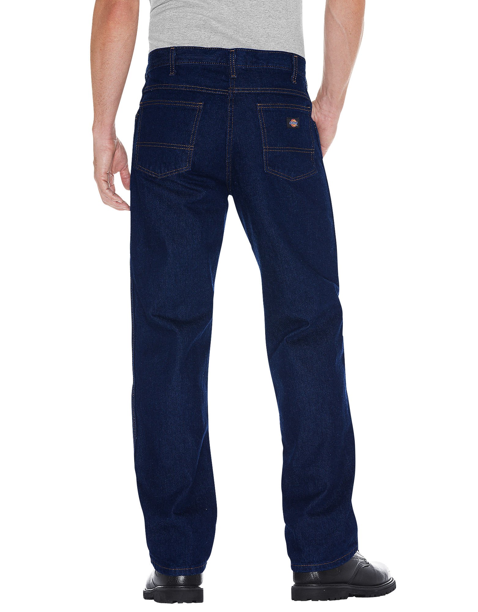 Dickies mens Regular-fit Five-pocket jeans, Stone Washed Indigo Blue, 33W x 32L US