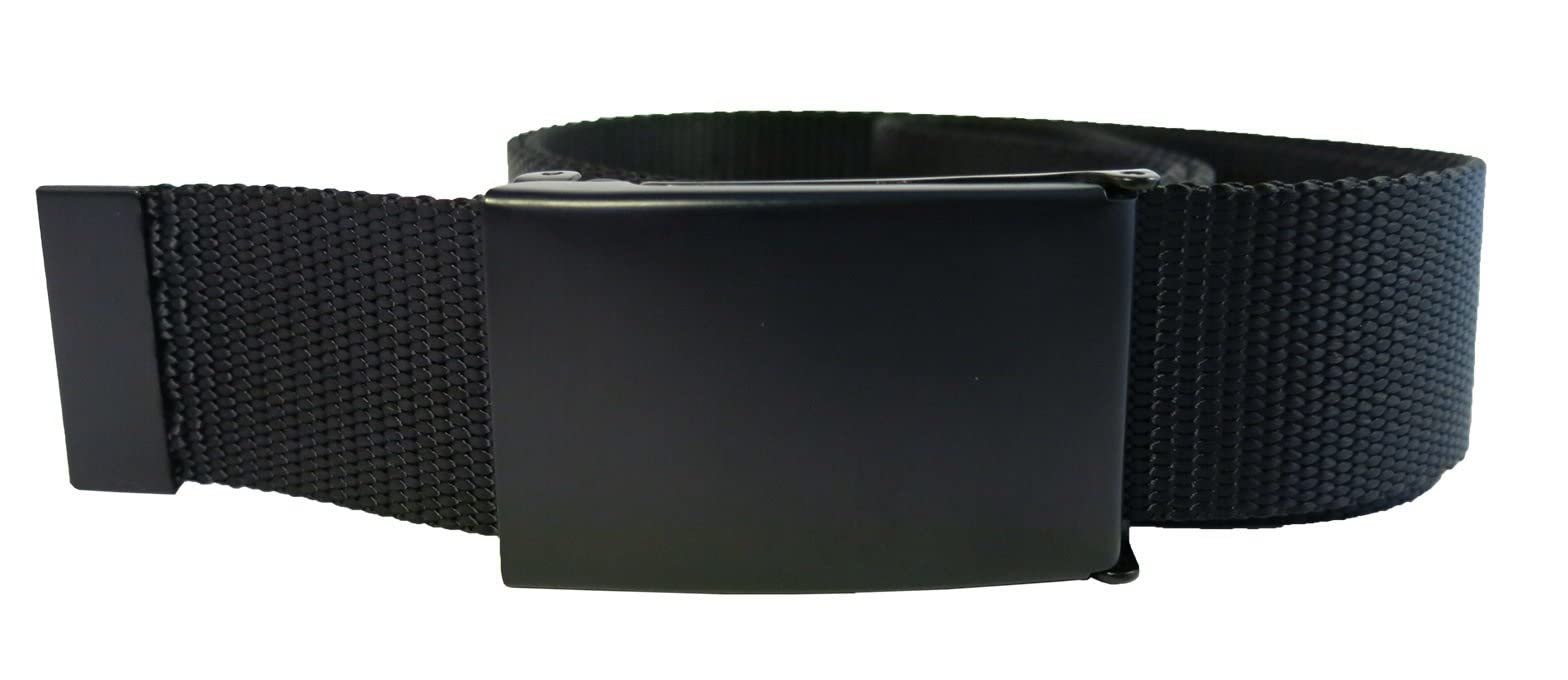InsectGuard - Permethrin Treated Mosquitoes, Flies, Ticks & More Insect Repellent Size Adjustable Fabric Belt (Black) One Size Fits All!