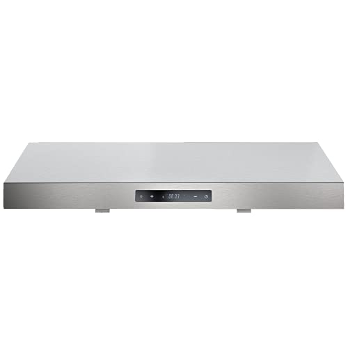 Blue Ocean 30" RH76TUC 500 CFM Stainless Steel Under Cabinet Range Hood | 6-Speed LED Display Touch Screen