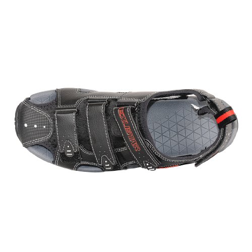 Exustar E-SS503 Bike Sandal, Black, 45/46 Euro or 11-12 US