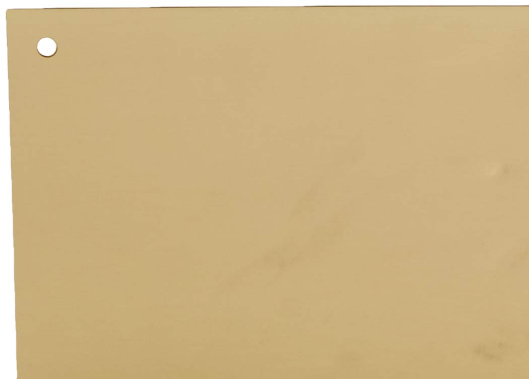 Ives by Schlage 6X34 Schlage C8400B3 Kick Plate, 34 in L X 6 in W, for Use with Exterior Or Interior Door Surface