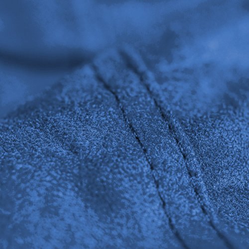 Chill Sack Bean Bag Chair: Giant 8' Memory Foam Furniture Bean Bag - Big Sofa with Soft Micro Fiber Cover - Royal Blue