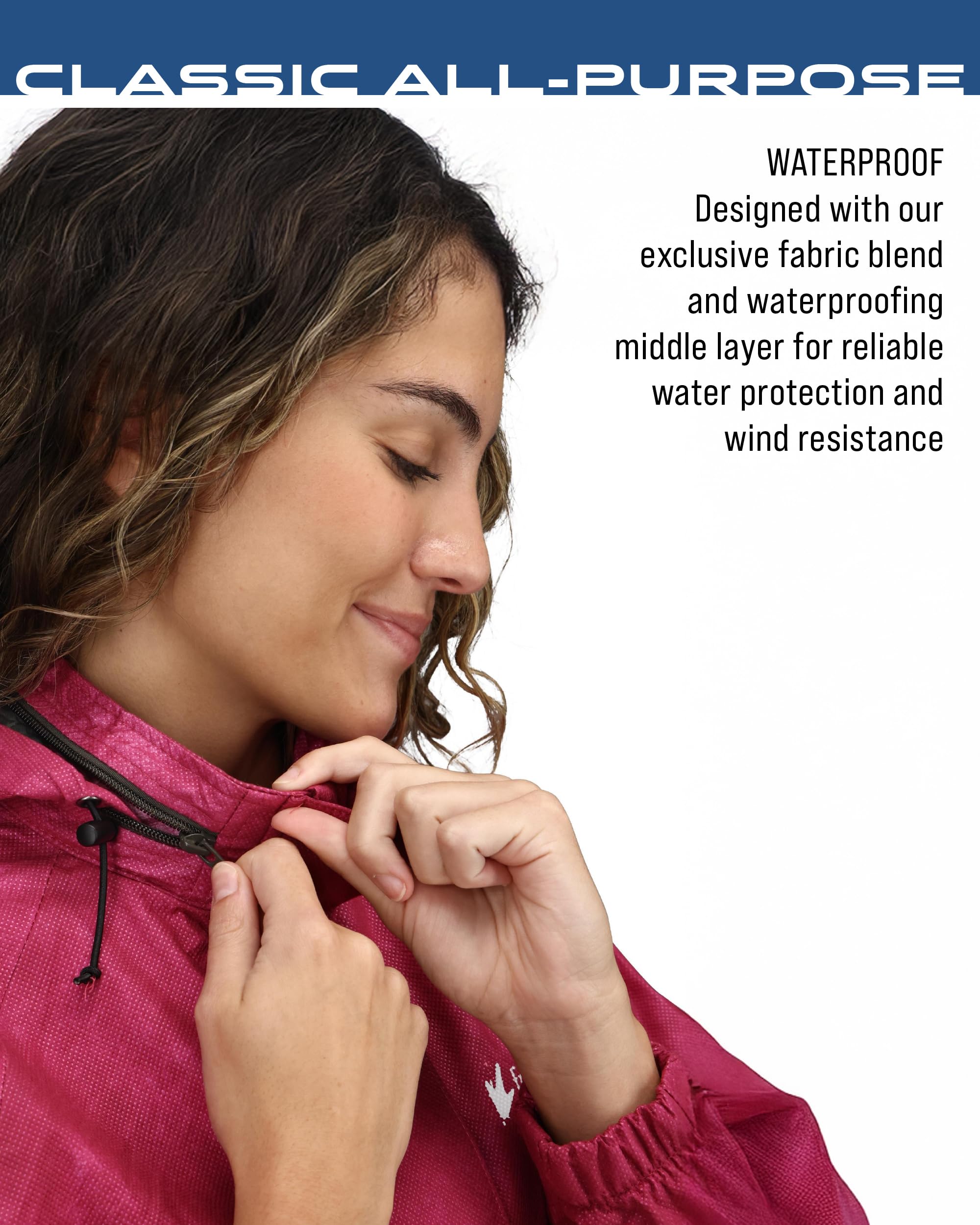 FROGG TOGGS Women's Classic All-Purpose Waterproof Breathable Rain Suit