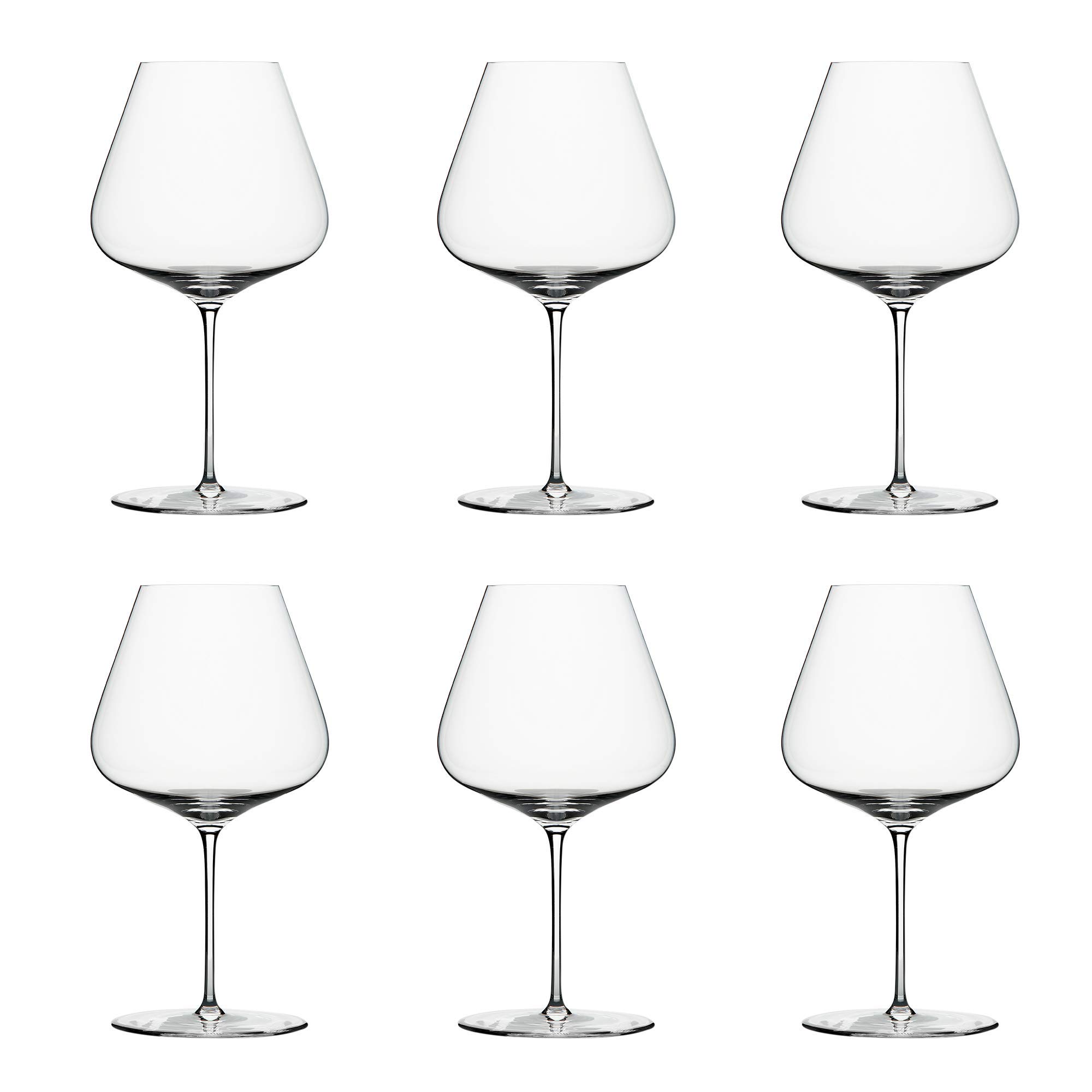 Zalto Denk'Art Burgundy Wine Glass Hand-Blown Crystal | Boxed Set of 6