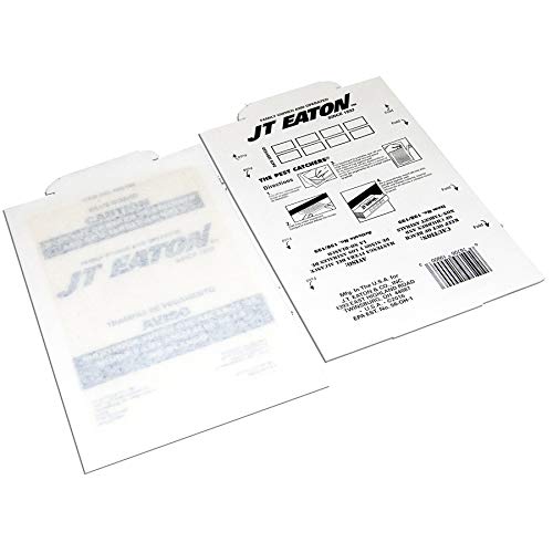 JT Eaton 199 Pest Catchers® Glue Board - 4.875" x 8.5", Non-Poisonous, No-Mess Cleanup, Foldable Tunnel Design