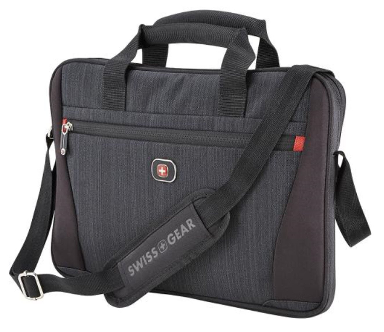 SwissGear - Structure 14 Laptop Case - Blue Heather/Black