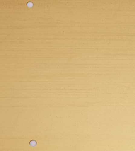 Ives by Schlage 6X34 Schlage C8400B3 Kick Plate, 34 in L X 6 in W, for Use with Exterior Or Interior Door Surface