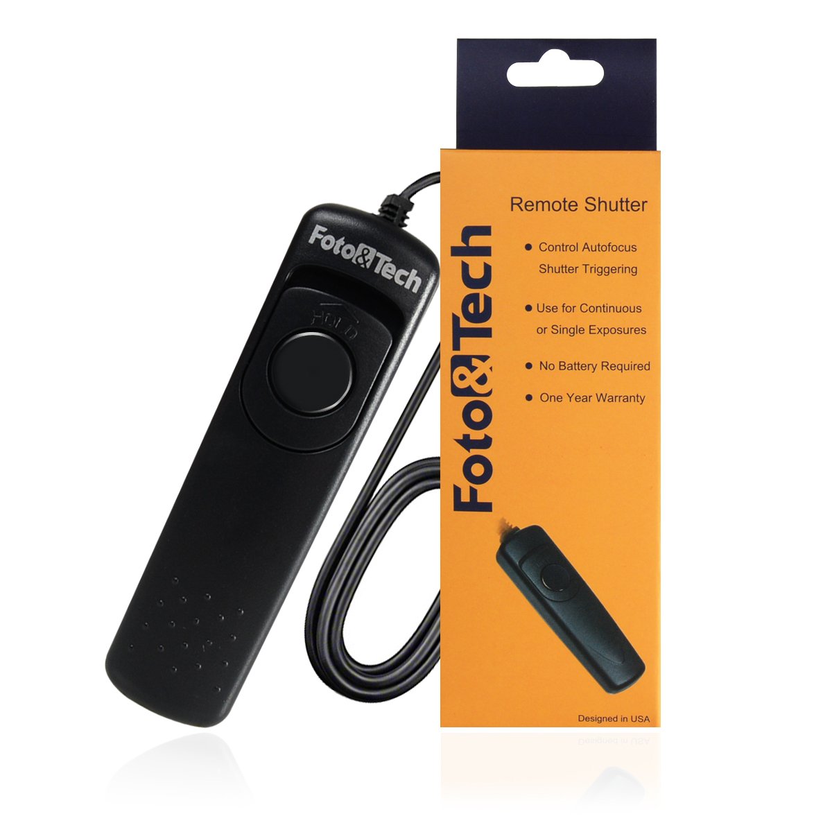 Foto&Tech Wired Remote RM-VPR1 Replacement for Sony A1 A7S III A9 II A7R V IV III II A7 III II A9 A99 II A7 A7R A7S A6600 A6500 A6400 A6300 SLT-A58 NEX-3NL HX300 RX100M3 RX100M2 RX100III RX10 IV…