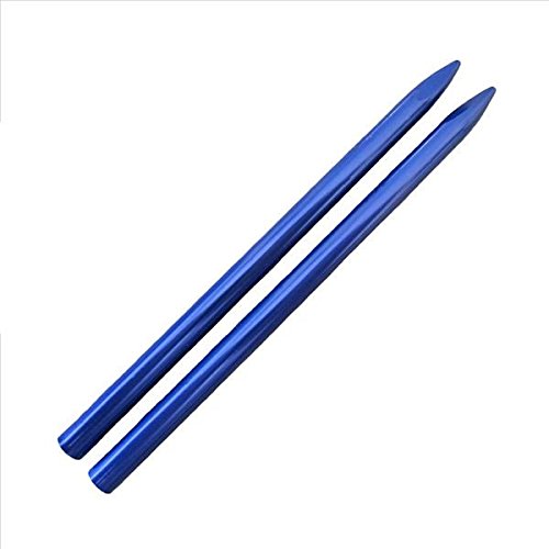 (2 Pack) of Jig Pro Shop 3 1/2" Blue EZ Lace 550 Type III Paracord FID, Lacing, Stitching Needles