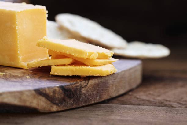 Wisconsin Cheese Company - Wisconsin Cheddar & Pepper Jack Cheese and Cracker Gift Box - 100% Wisconsin Cheese | Perfect for Parties, Charcuterie Boards and Birthday Gifts | Great Easter Gift for Cheese Lovers