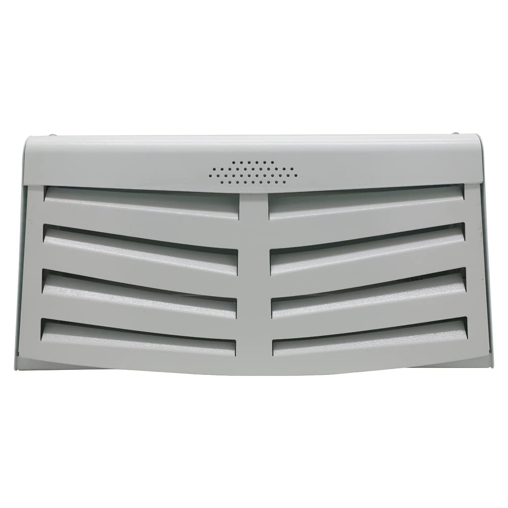 JT Eaton 1500LV Synergetic Metal Horizontal Fly Light Trap with Large Glue Board and Shatterproof Bulbs - Ideal for Restaurants and Kitchens