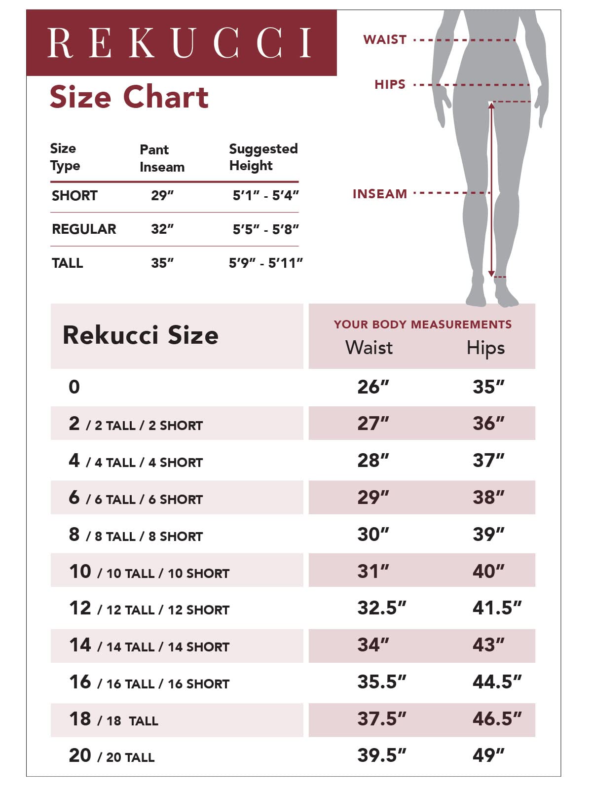 Rekucci Womens Ease into Comfort Fit Barely Bootcut Business Casual Stretch Pants in Regular/Tall/Petite fit (18, Brown Mix)