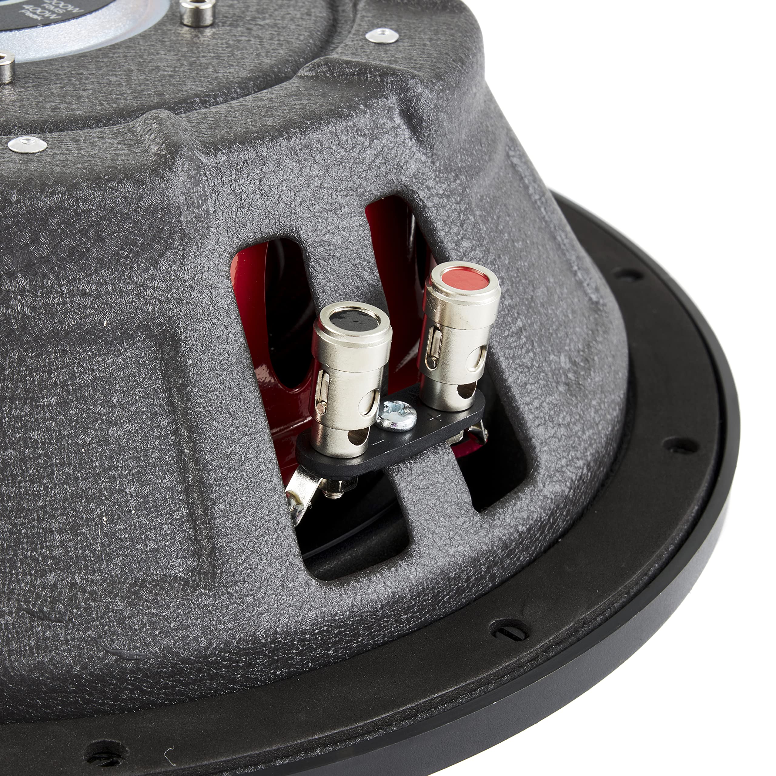 MB Quart DS1-304 Discus 12 Inch 400 Watt DVC Shallow Mount Subwoofer Speaker with Dual 2 Inch 4 Ohm Voice Coils for Vehicles, Black