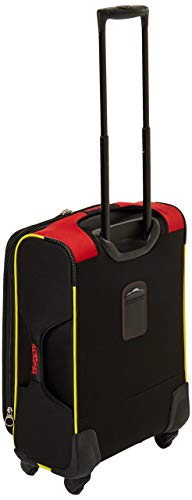 American Tourister Disney Softside Luggage with Spinner Wheels, Mickey Mouse Pants, Checked-Medium 21-Inch