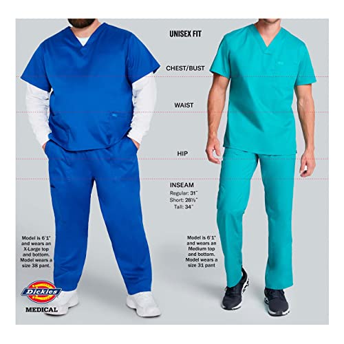 Dickies unisex adult Signature 37" medical lab coats, White, 4X-Large US