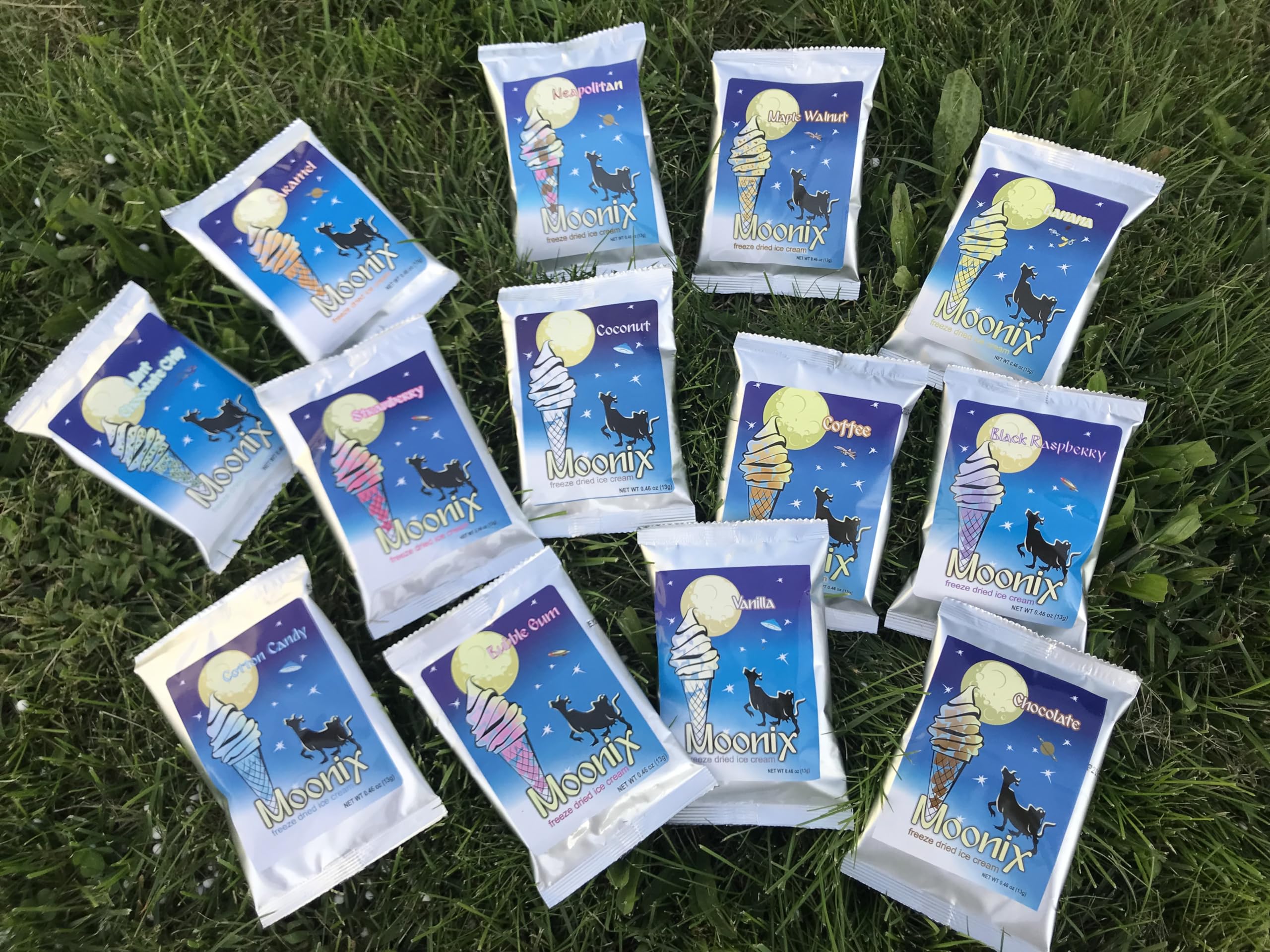 Moonix Freeze Dried Ice Cream (Banana)